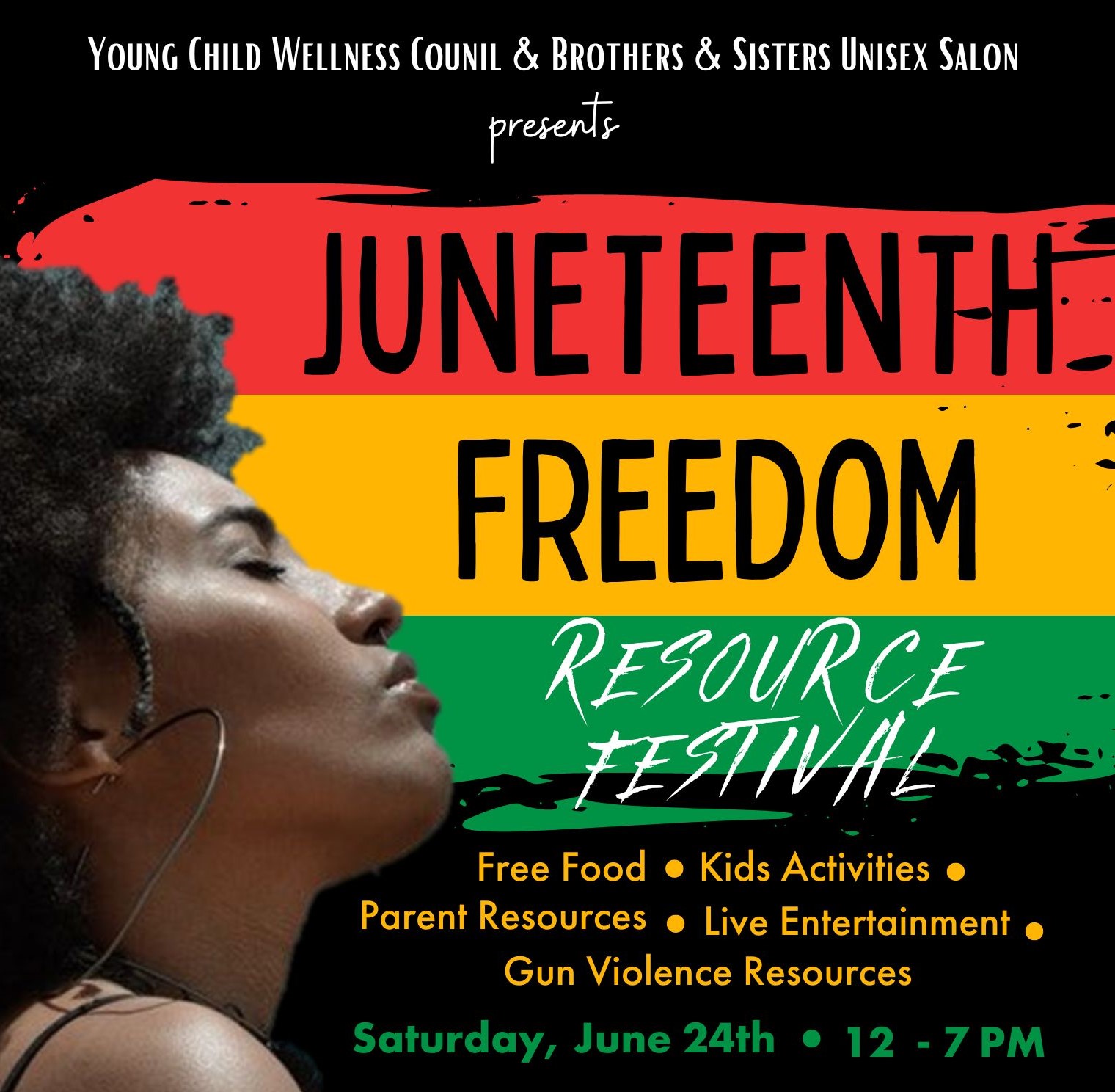 Celebrating at the YCWC Juneteenth Freedom Resource Festival | Children ...